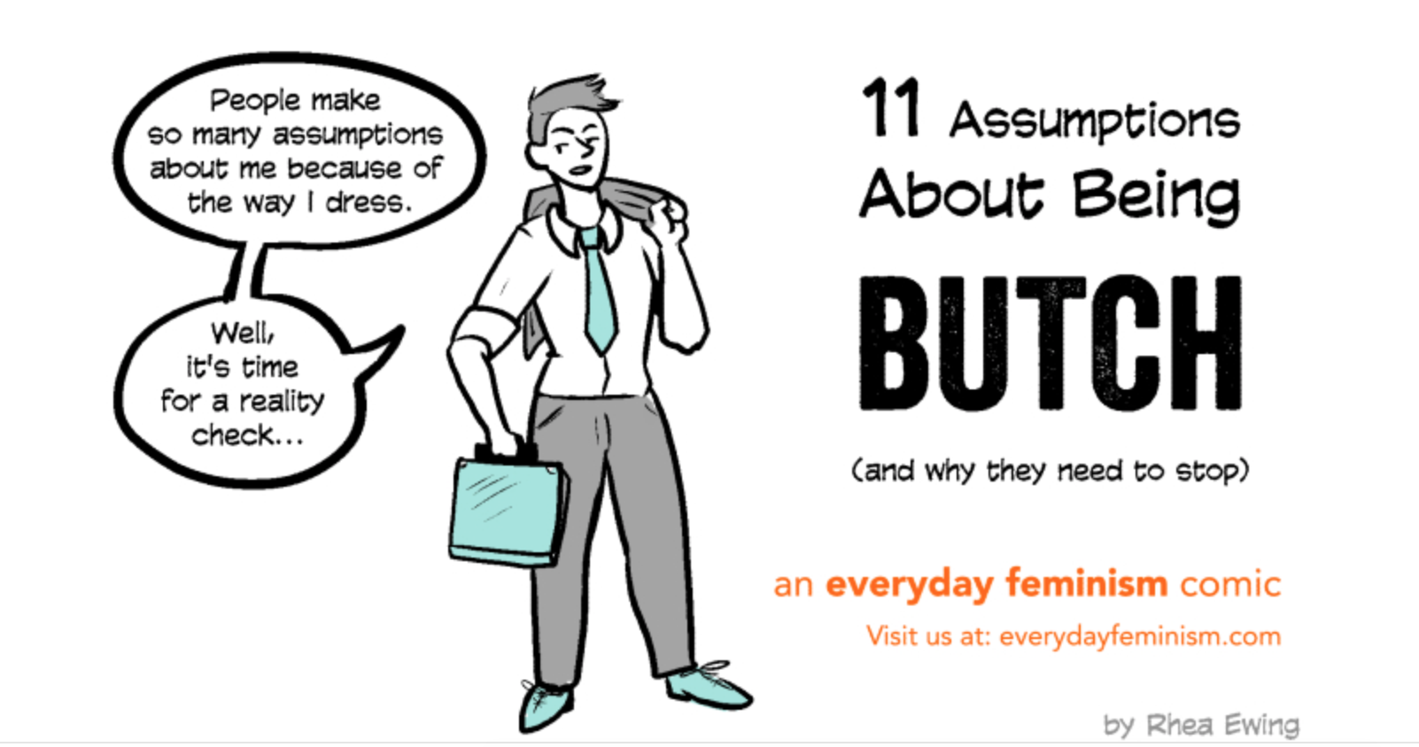 Everyday Feminism’s comic on the misconceptions around physical appearance